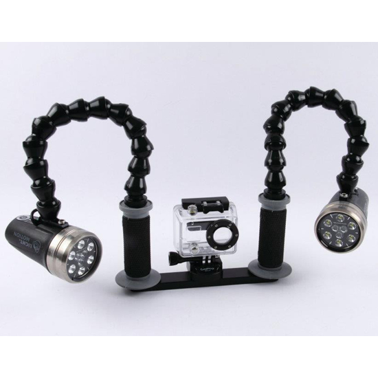 BTS Double Handle GoPro Tray for Underwater