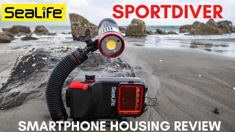 SportDiver Underwater Smartphone Housing Review - Bluewater Photo