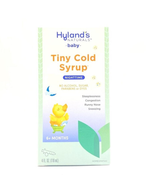Hyland’s - Tiny Cold Syrup Nighttime – Gentle Cold Relief for Babies 6 ...