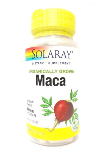Solaray - Maca Root Organic 500mg 100ct - Ullman's Health Store Berkley, MI
