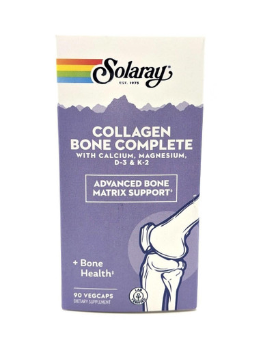 Solaray – Collagen Bone Complete – Advanced Bone Matrix Support – 90ct