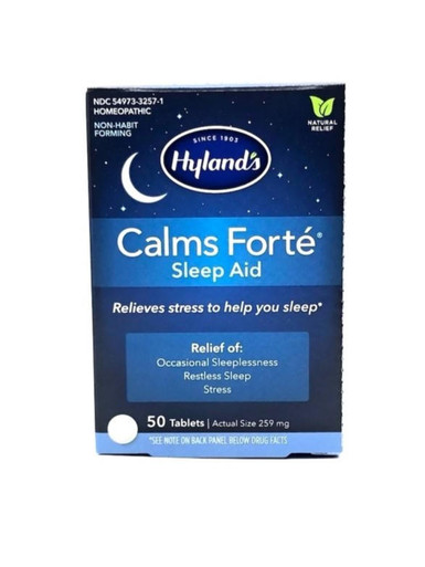 Hyland's - Calms Forte Sleep Aid, 50 Tablets - Ullman's Health Store ...