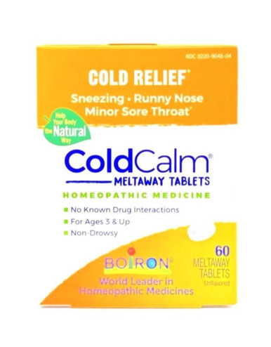 Boiron - Coldcalm 60 tab - Ullman's Health Store Berkley, MI