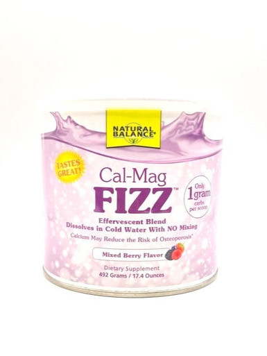 Cal-Mag FIZZ Powder, 17.4oz Mixed Berry - Ullman’s Health and Beauty
