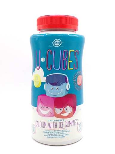 U-Cubes - Children's Calcium & Vitamin D3 Gummies - 120ct - Ullman’s ...