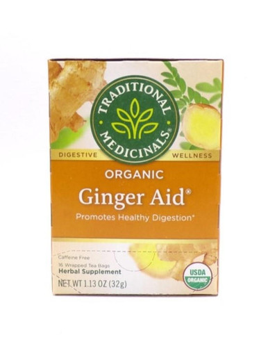 Organic Ginger Aid - 16 Bags - Ullman’s Health and Beauty