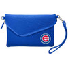 Chicago Cubs Fold Over Pebble Crossbody Purse | Official MLB