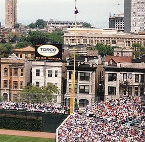 Torco Sign Tri-blend Tee | Black Tee | Wrigley Field