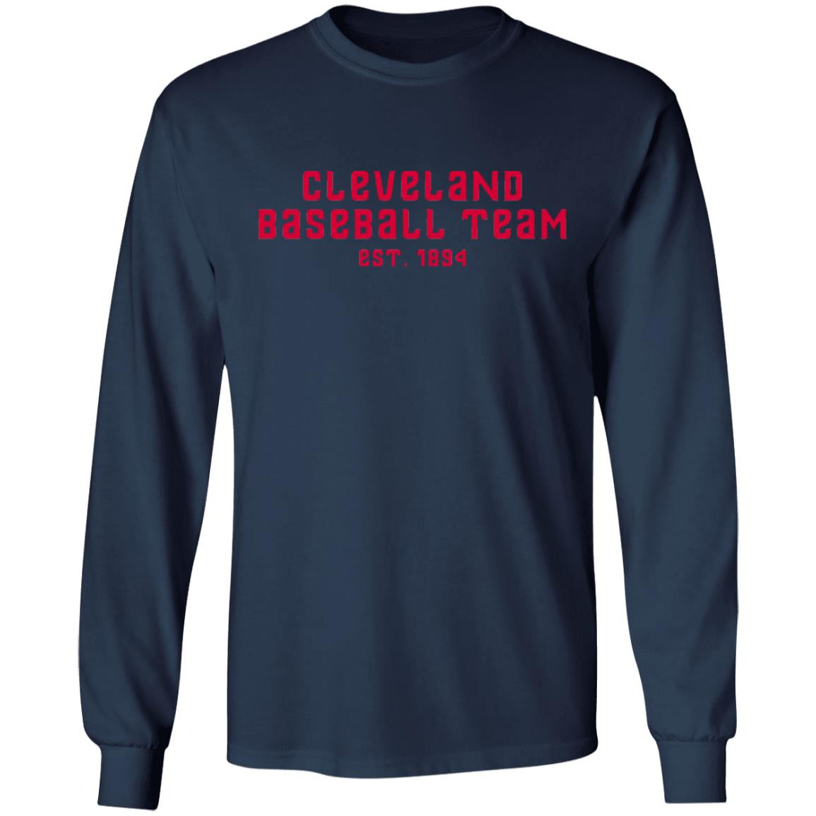 Cleveland Baseball Team Long Sleeve T-Shirt | Cleveland Shirts