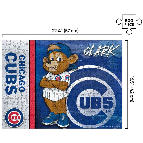 Chicago Cubs Mascot Jigsaw Puzzle | Official MLB®