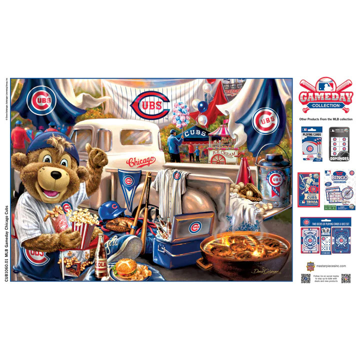 Chicago Cubs Tailgate 1000 Piece Puzzle | Official MLB®