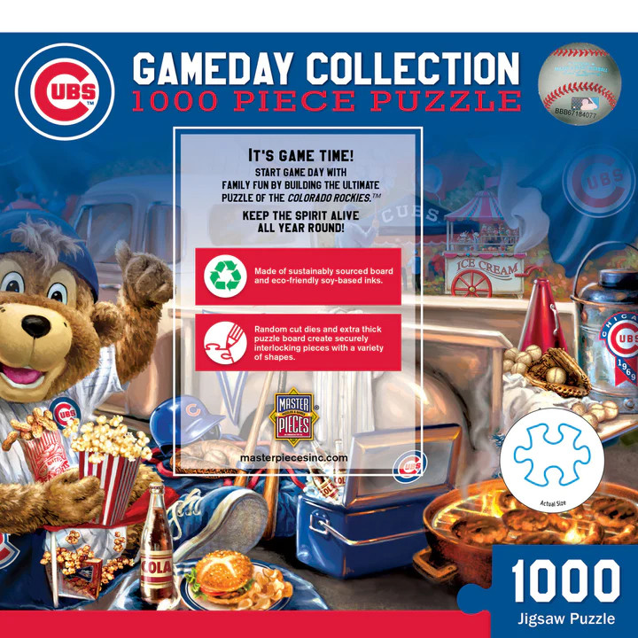 Chicago Cubs Tailgate 1000 Piece Puzzle | Official MLB®