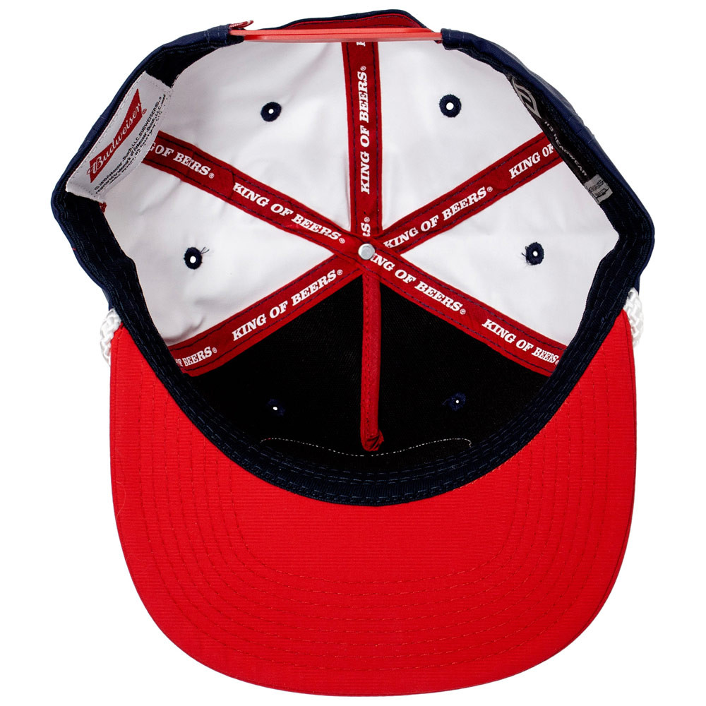 Budweiser 'Old School' Vintage Patch Rope Snapback | Budweiser Snapbacks