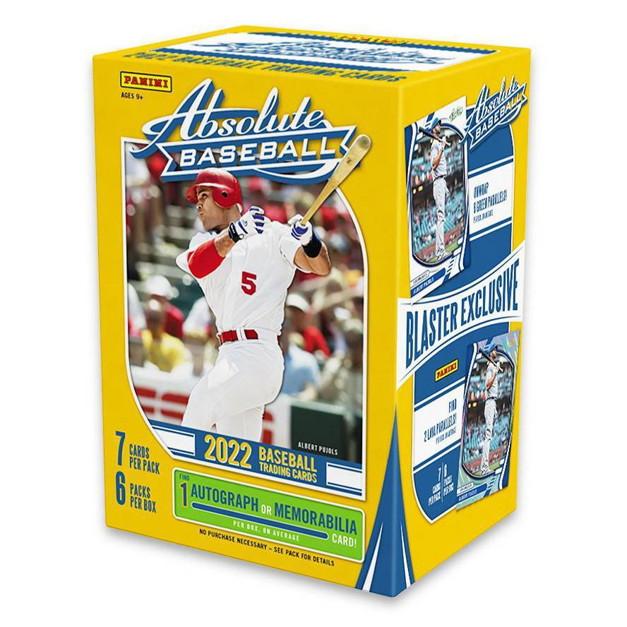 2022 Absolute Baseball Trading Card Blaster Box | Baseball Trading Cards
