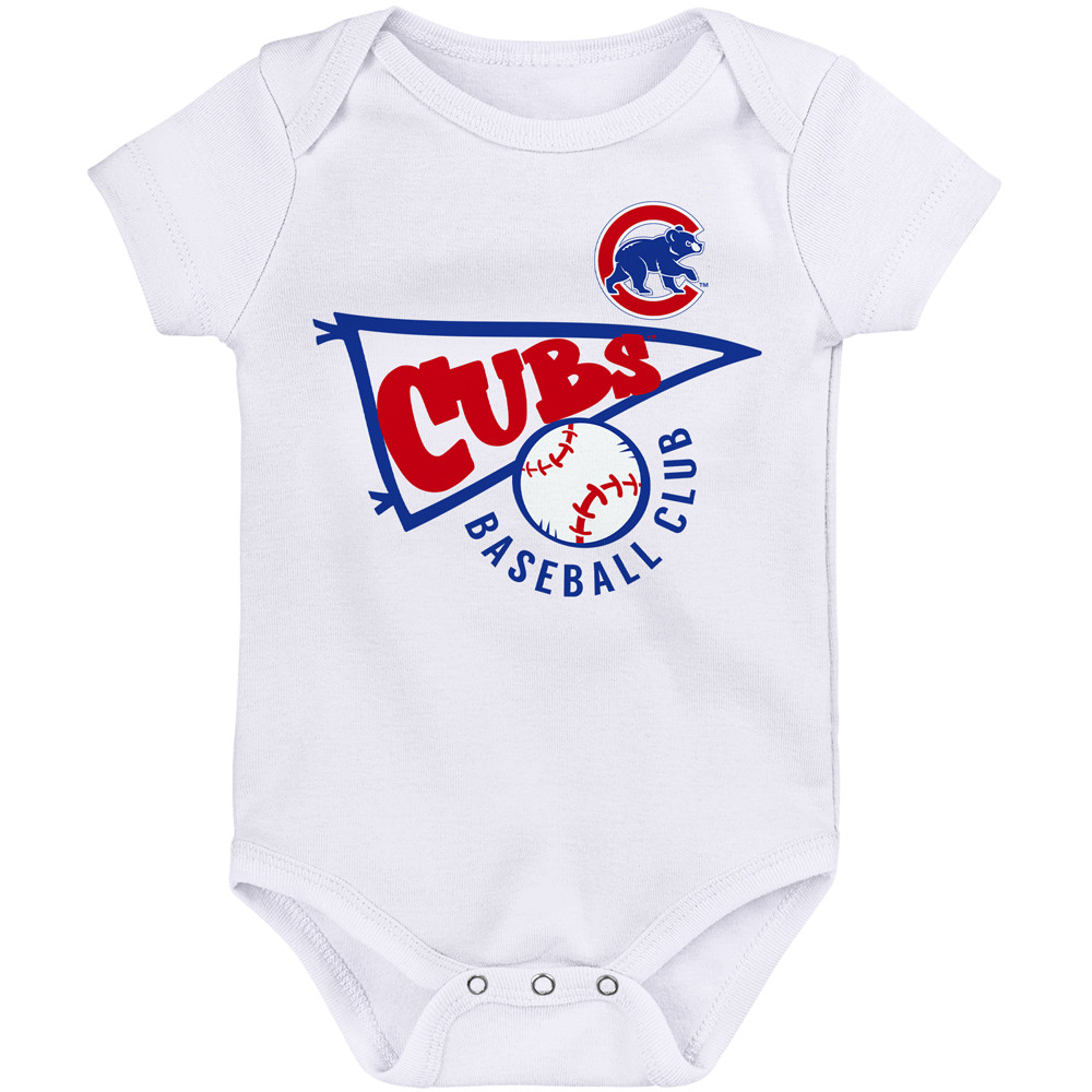 Chicago Cubs Newborn / Infant 3-Pack Creeper Set | Official MLB®