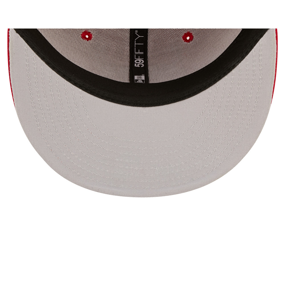 Chicago Bulls Guardsman Red 59FIFTY Fitted Hat | Official NBA®