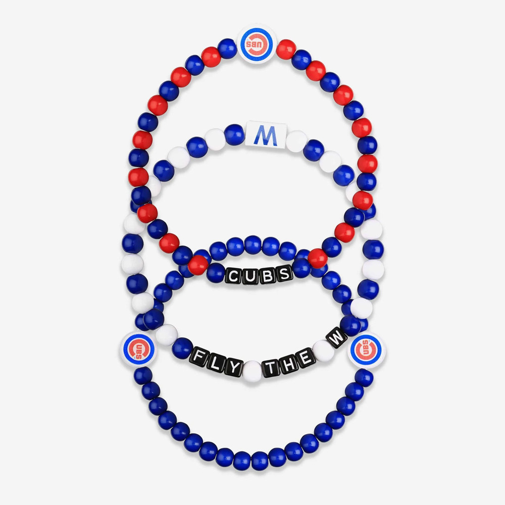 Chicago Cubs Beaded Friendship Bracelets | Official MLB®