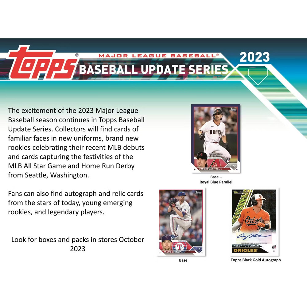 2023 MLB® Update Series Blaster Box by TOPPS | Official MLB®