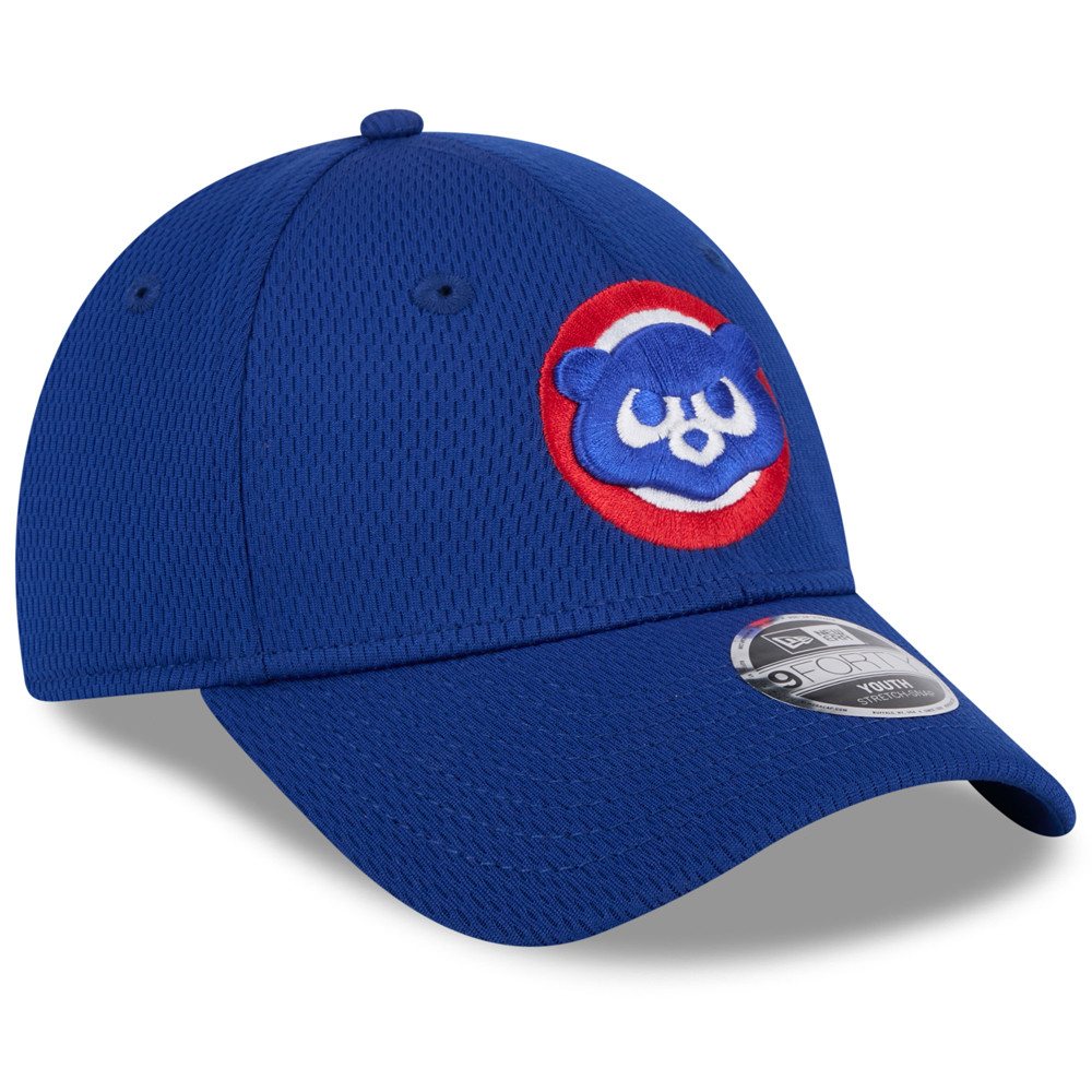 Chicago Cubs 2024 Batting Practice Kids 9FORTY Adjustable Hat ...
