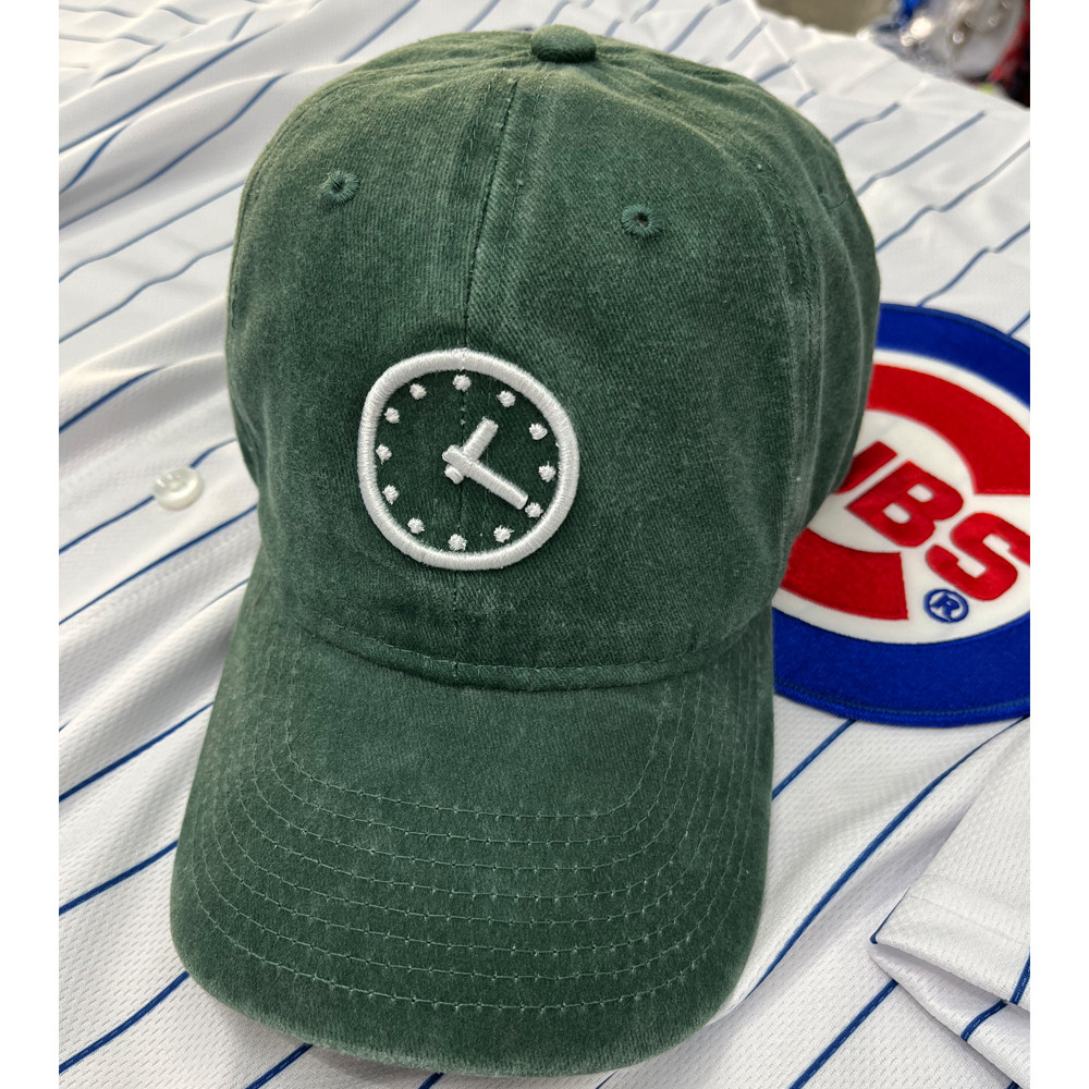 Wrigley Field Clock Adjustable Dad Hat | Wrigley Field Hats