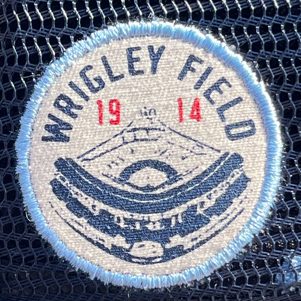 Wrigley Field Brick Trucker Snapback Hat | Wrigley Field Caps