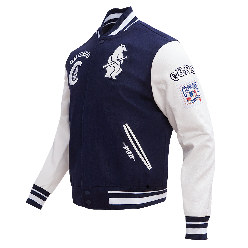 Chicago Cubs Retro Classic Wool Full-Zip Varsity Jacket by Pro Standard ...