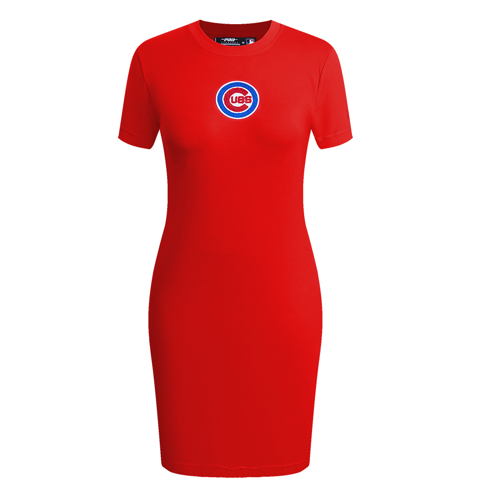 Chicago Cubs Classic Bodycon Red Dress by Pro Standard® | Official MLB®