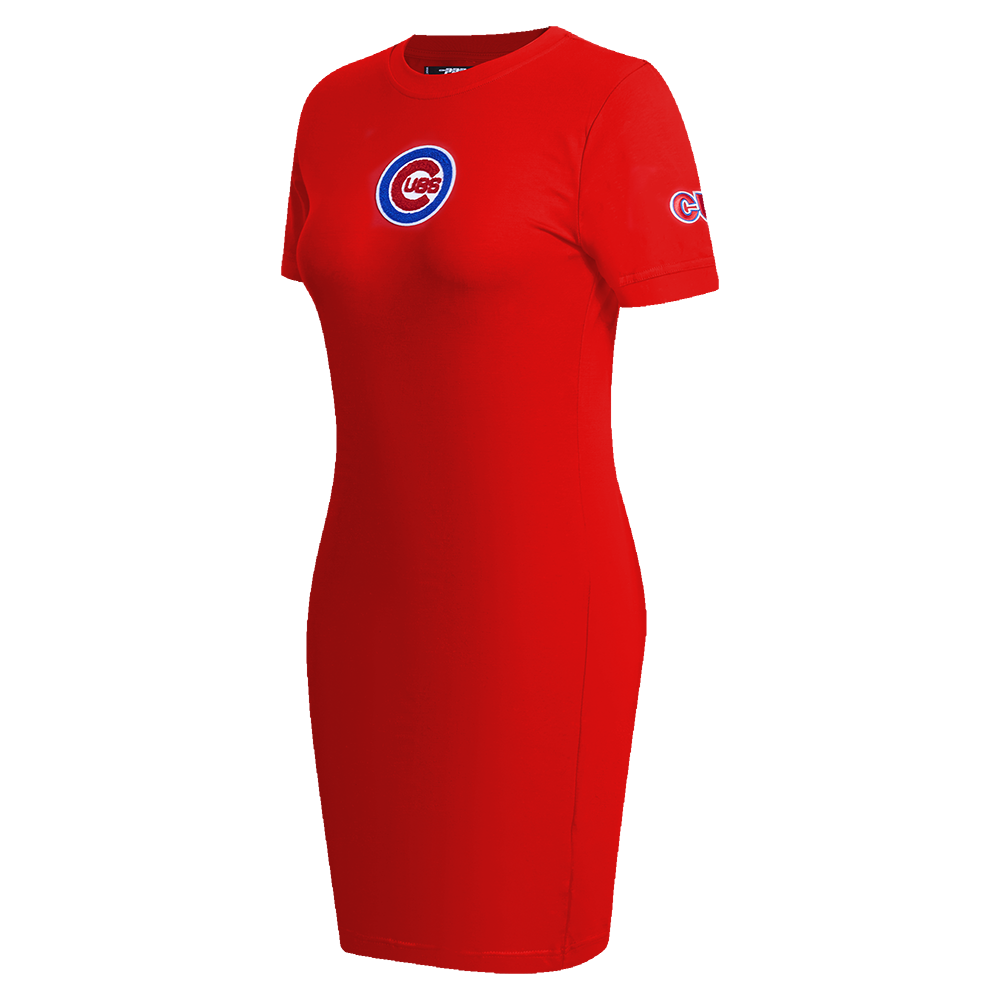 Chicago Cubs Classic Bodycon Red Dress by Pro Standard® | Official MLB®