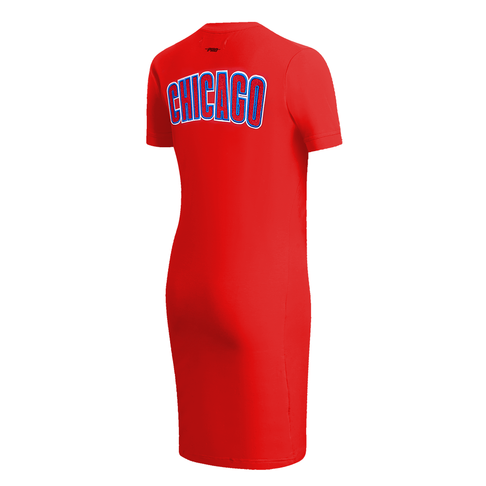 Chicago Cubs Classic Bodycon Red Dress by Pro Standard® | Official MLB®