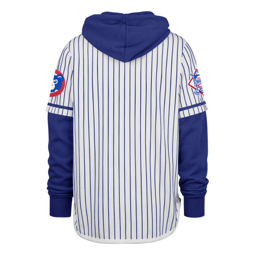 Chicago Cubs Pinstripe Shortstop Pullover by '47® | MLB®
