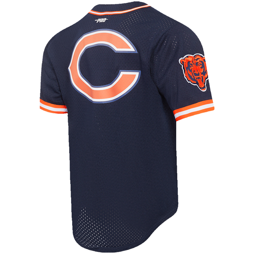 Chicago Bears Mesh Button-Up Jersey by Pro Standard® | Official NFL®