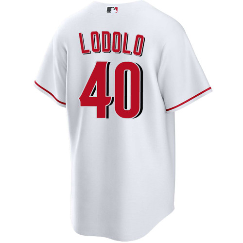 Nick Lodolo Cincinnati Reds Alternate White Jersey by NIKE® | Official MLB®