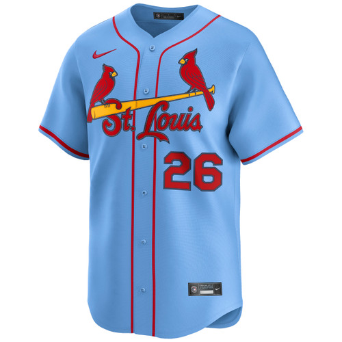 JJ Wetherholt St. Louis Cardinals Alternate Light Blue Limited Jersey ...