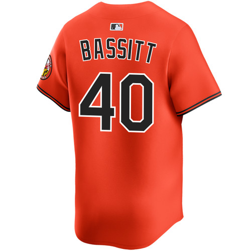 Chris Bassitt Baltimore Orioles Alternate Orange Limited Jersey by NIKE ...