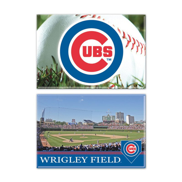 Chicago Cubs / Wrigley Field Official Magnet Set | Official MLB®