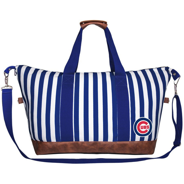 Chicago Cubs Striped Weekender Bag | Official MLB®