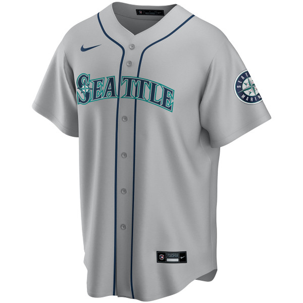 Seattle Mariners Gray Road Jersey 2 by Nike