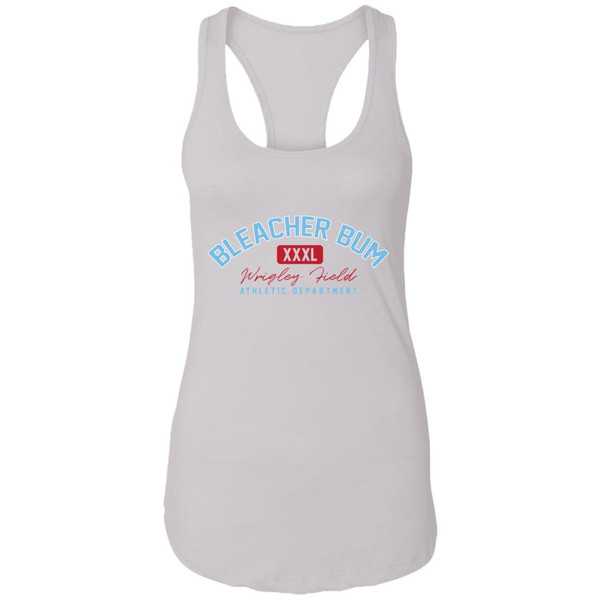 Wrigley Field Bleacher Bum Athletic Dept. Racerback Tank | Bleacher Wear