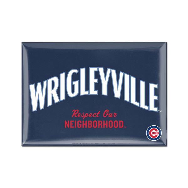 Chicago Cubs Baseball Magnet | Cubs City Connect Magnet