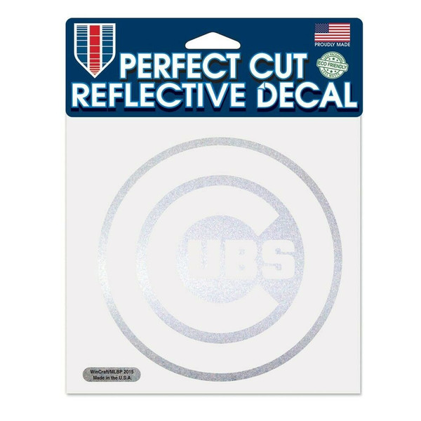 Chicago Cubs 6" x 6" Color Perfect Cut Decal | Official MLB®