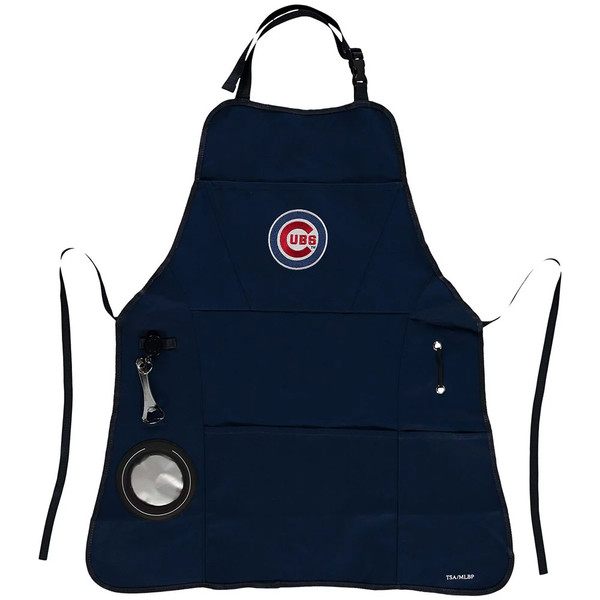 Chicago Cubs Four-Pocket Grilling Apron | Official MLB®