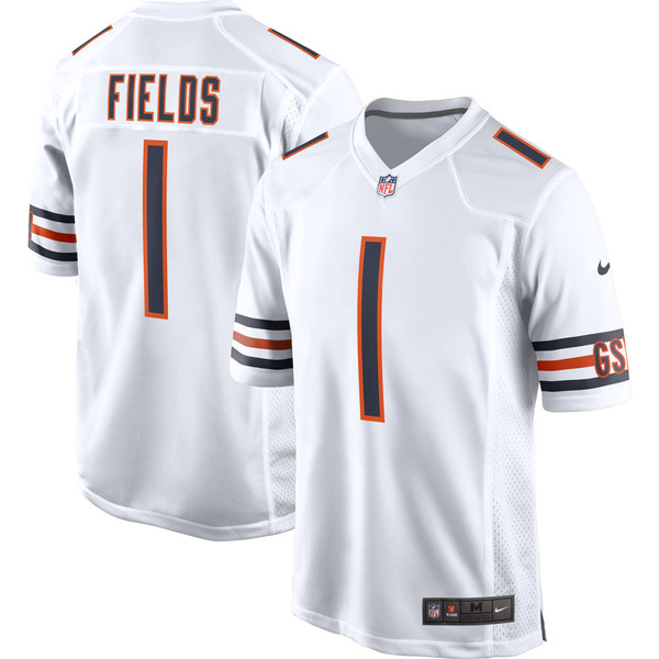 Justin Fields Chicago Bears Road Game Jersey by NIKE® | Official NFL®