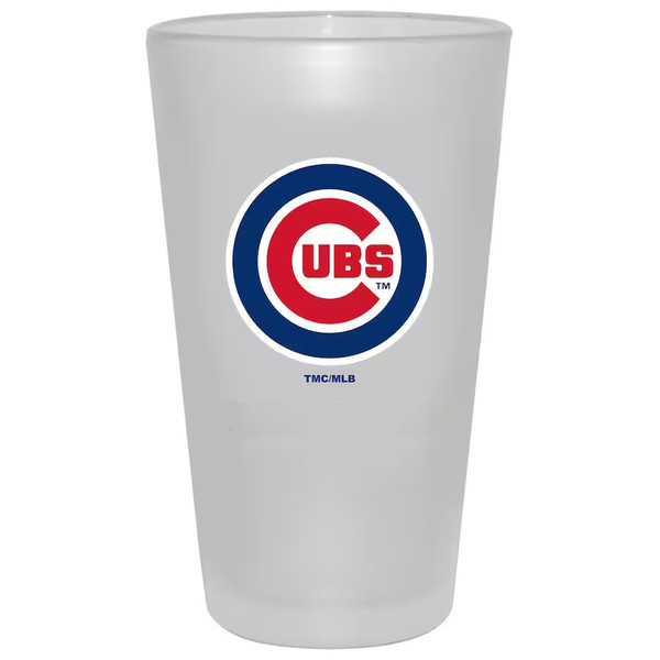 Chicago Cubs Frosted Mixing Pint Glass | Official MLB®