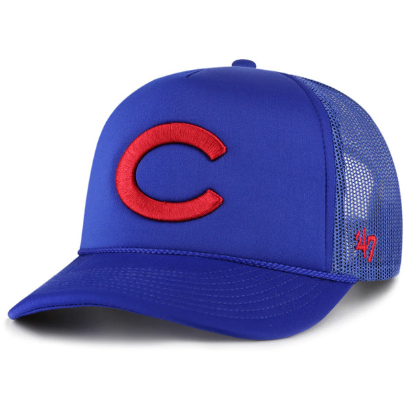 Chicago Cubs Cooperstown Patch Foam Trucker Snapback | Official MLB®