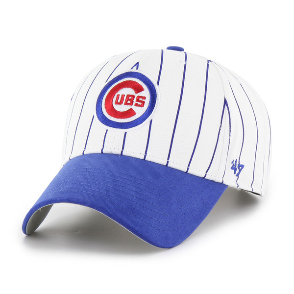 Chicago Cubs Adjustable Pinstripe Bullseye Cap | Official MLB®