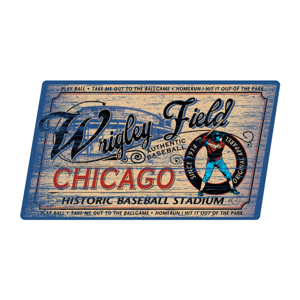 Wrigley Field Historic Sticker | Wrigley Field Souvenirs