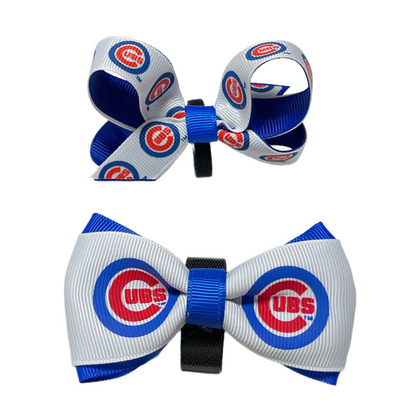 Chicago Cubs 2-Pack Pet Bows | Official MLB®