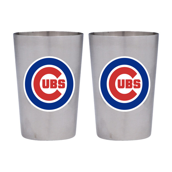Chicago Cubs 2oz. Stainless Steel Shot Glass (Set of 2) | Official MLB®