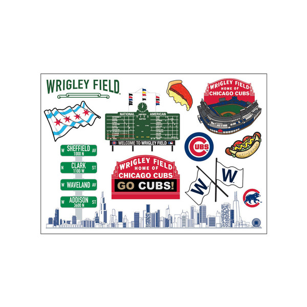 Chicago Cubs / Wrigley Field Premium Acrylic Magnet | Official MLB®