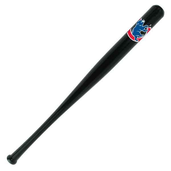 Chicago Cubs 18" Black 'Crawling Bear' Mini-Bat | Official MLB®